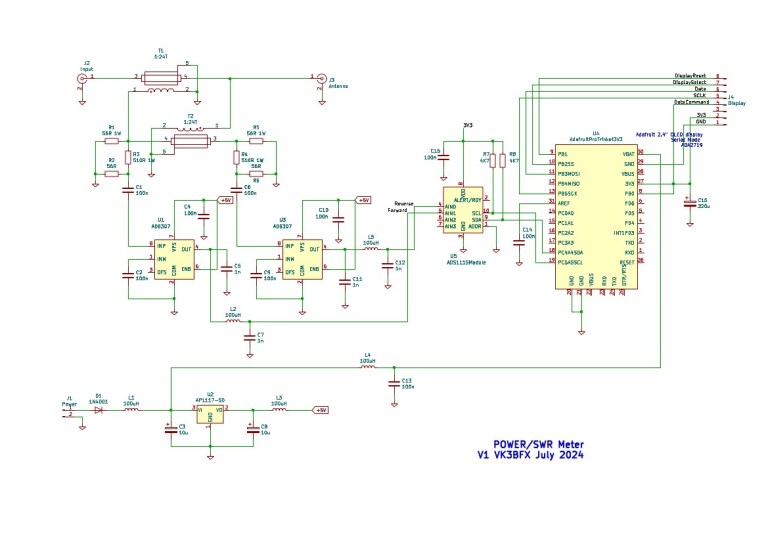 High Performance Power/SWR Meter – VK8RH Amateur Radio Projects